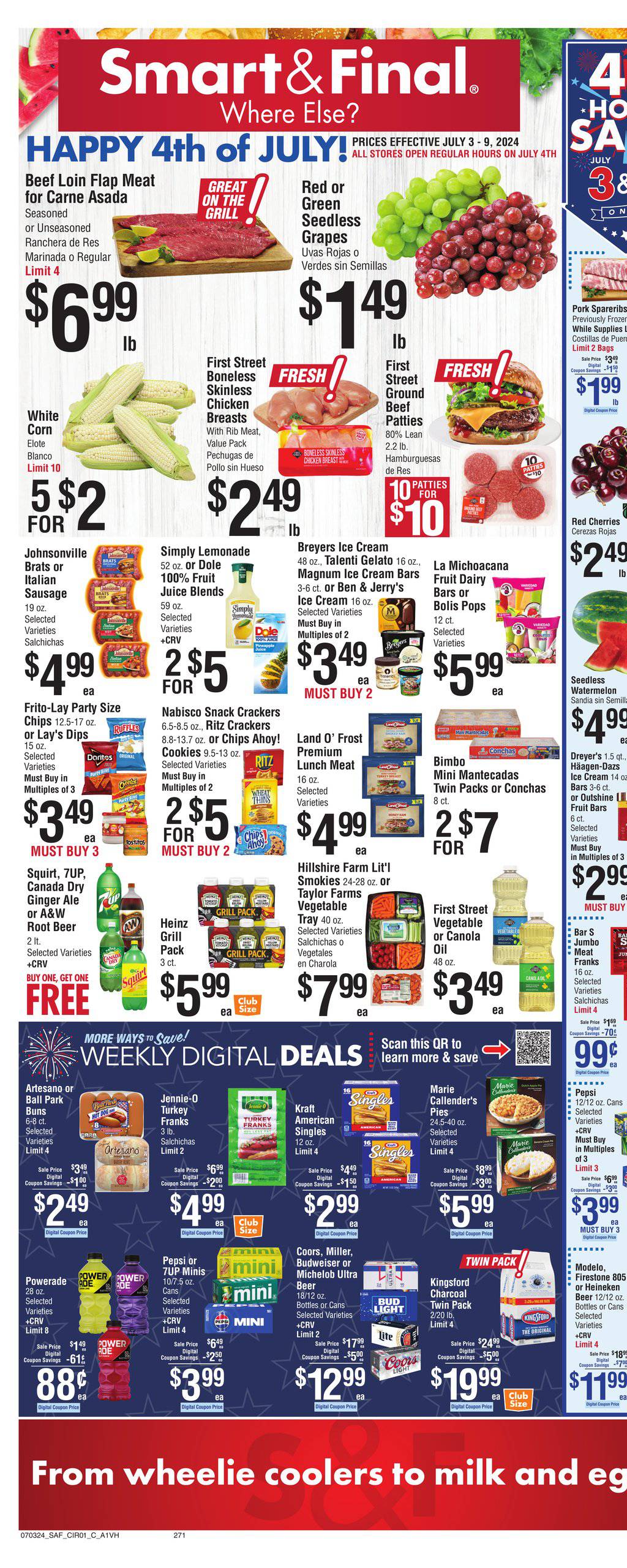 Smart and Final Weekly Ad July 3 - 9, 2024 | WeeklyAds2