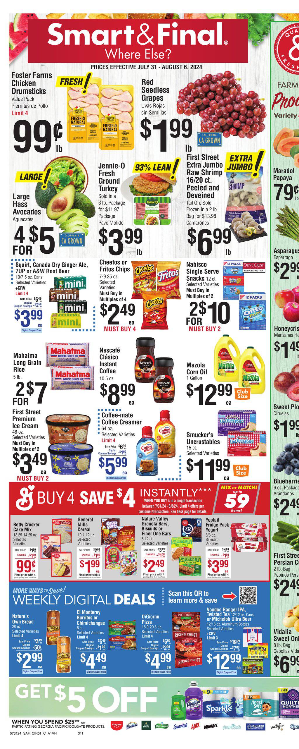 Smart and Final Weekly Ad July 31 - August 6, 2024 | WeeklyAds2