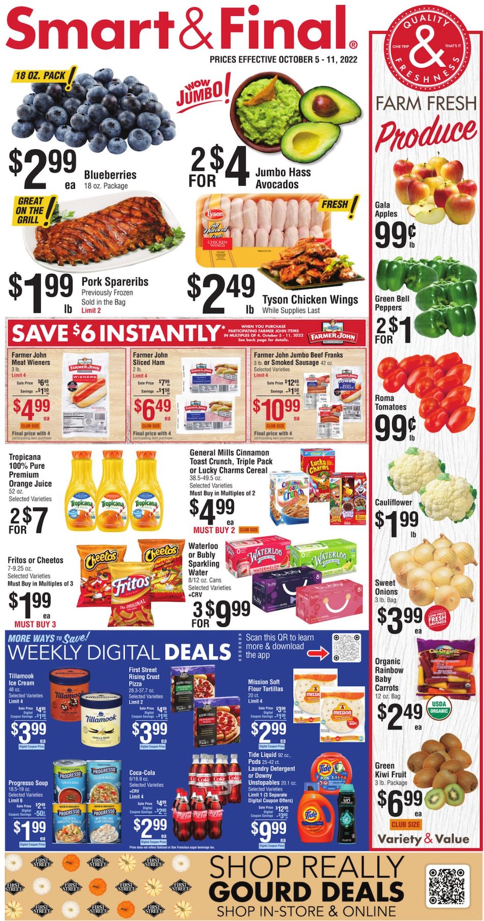 Smart & Final Weekly Ad Oct 5 - 11, 2022 | WeeklyAds2