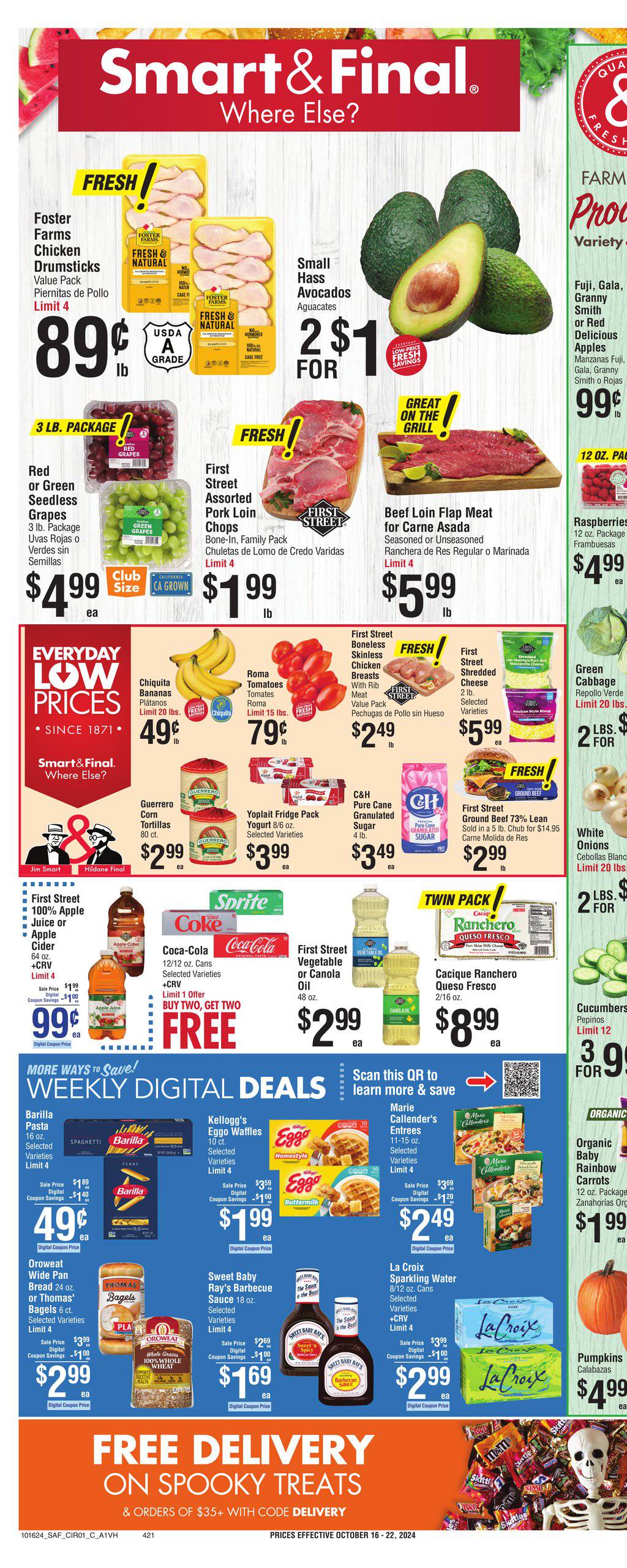Smart and Final Weekly Ad October 16 - 22, 2024 | WeeklyAds2