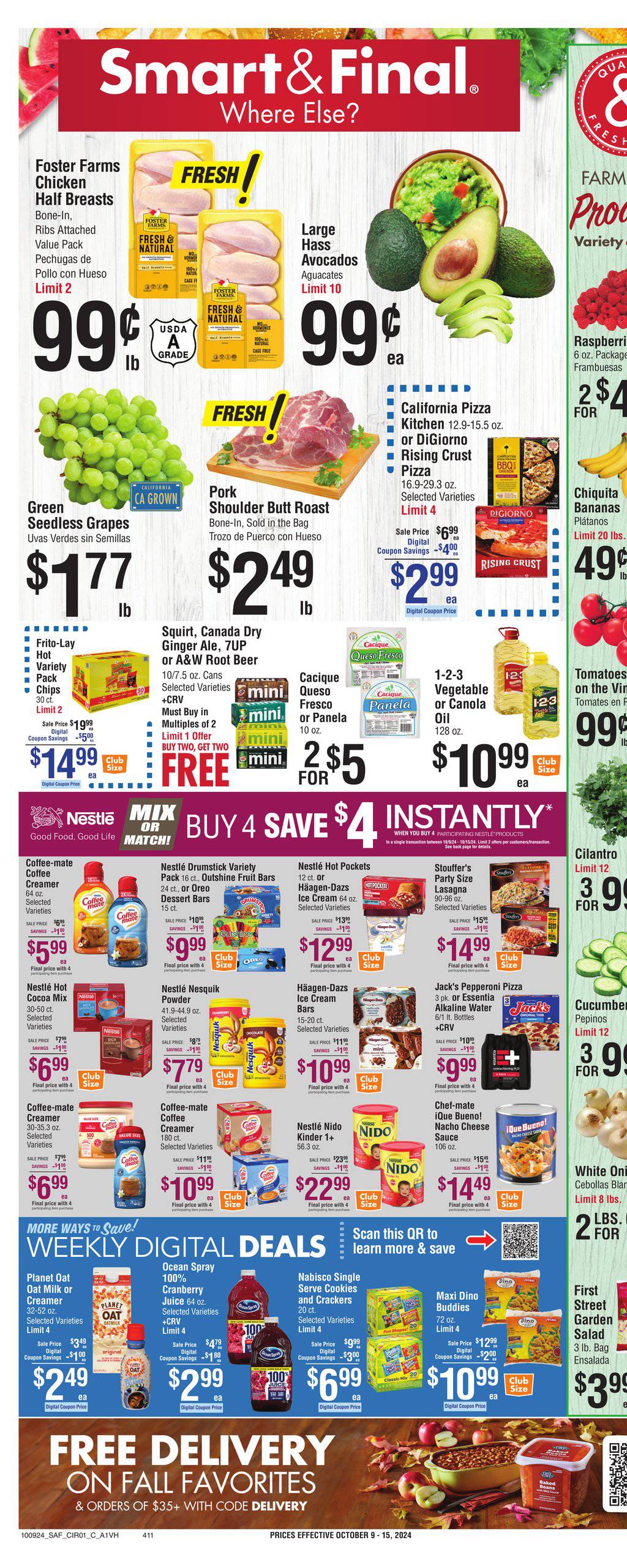 Smart and Final Weekly Ad October 9 - 15, 2024 | WeeklyAds2