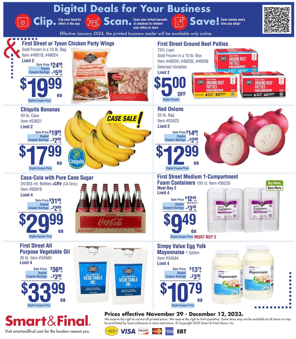 Smart & Final Ad Business Dec 6 - 12, 2023 | WeeklyAds2