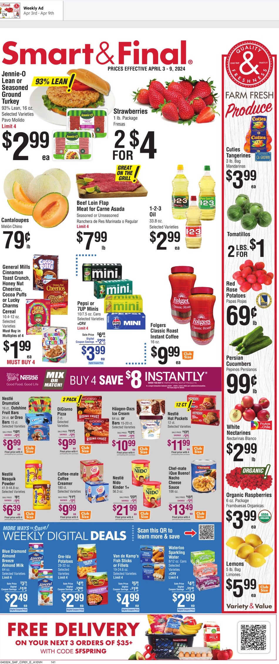 Smart & Final Weekly Ad Apr 3 - 9, 2024 | WeeklyAds2