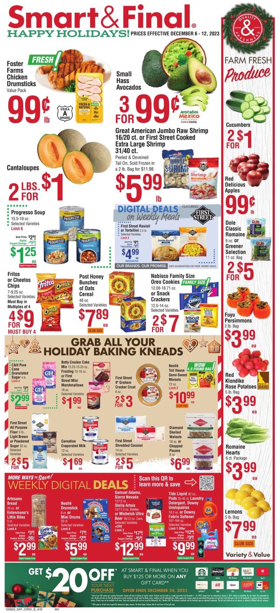 Smart & Final Weekly Ad Dec 6 - 12, 2023 | WeeklyAds2