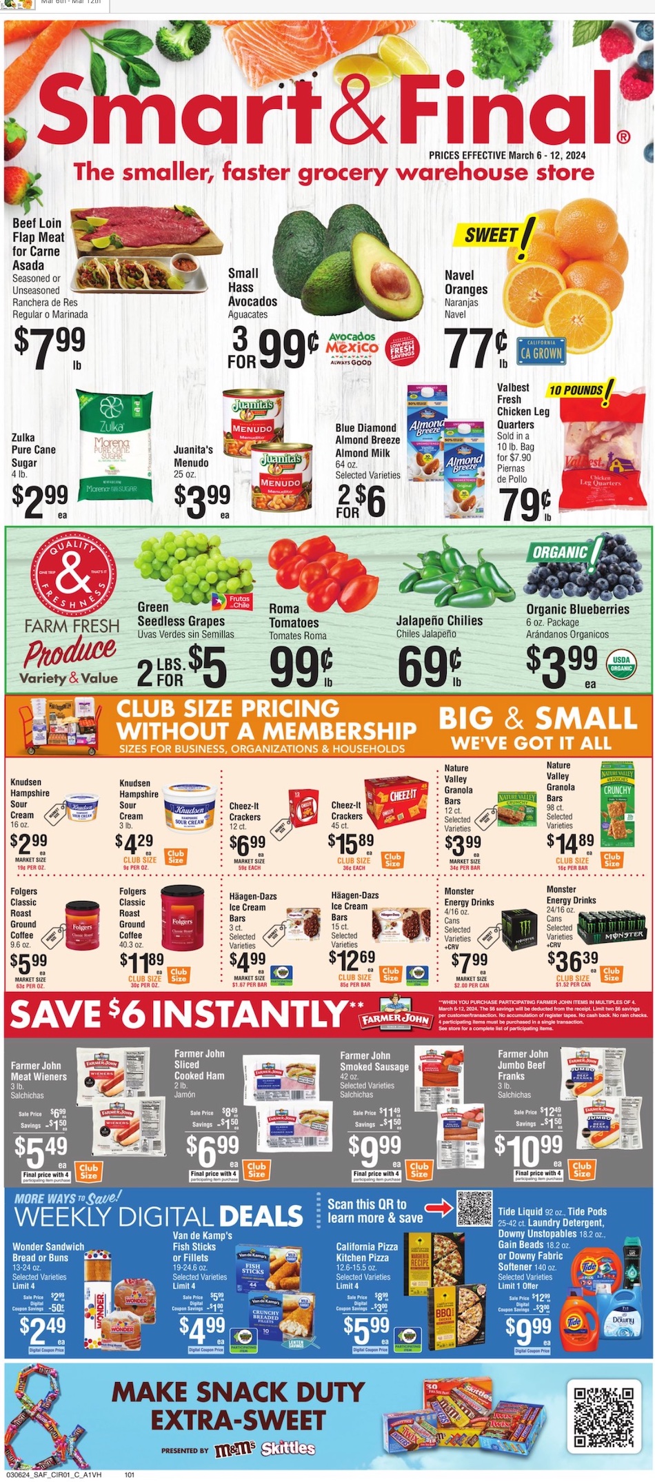 Smart & Final Weekly Ad Mar 6 - 12, 2024 | WeeklyAds2