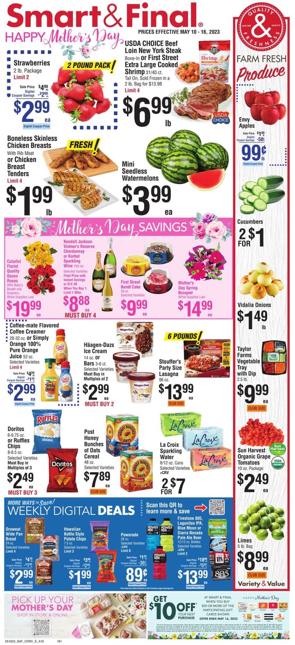 Smart & Final Weekly Ad Sale May 10 - 16, 2023 | WeeklyAds2
