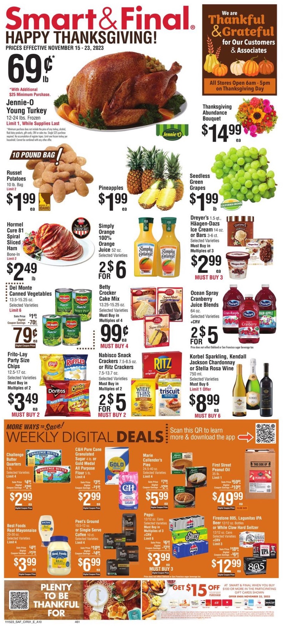 Smart & Final Weekly Ad Nov 15 - 23, 2023 | WeeklyAds2
