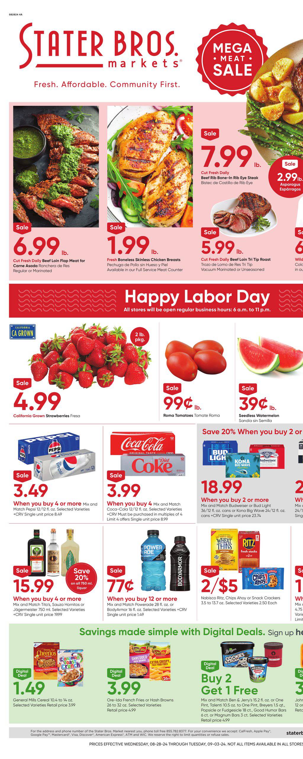 Stater Bros Weekly Ad August 28 - September 3, 2024 | WeeklyAds2