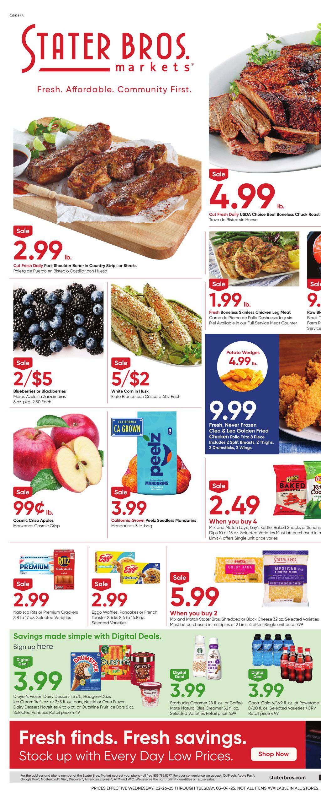 Stater Bros Weekly Ad February 26 - March 4, 2025 | WeeklyAds2