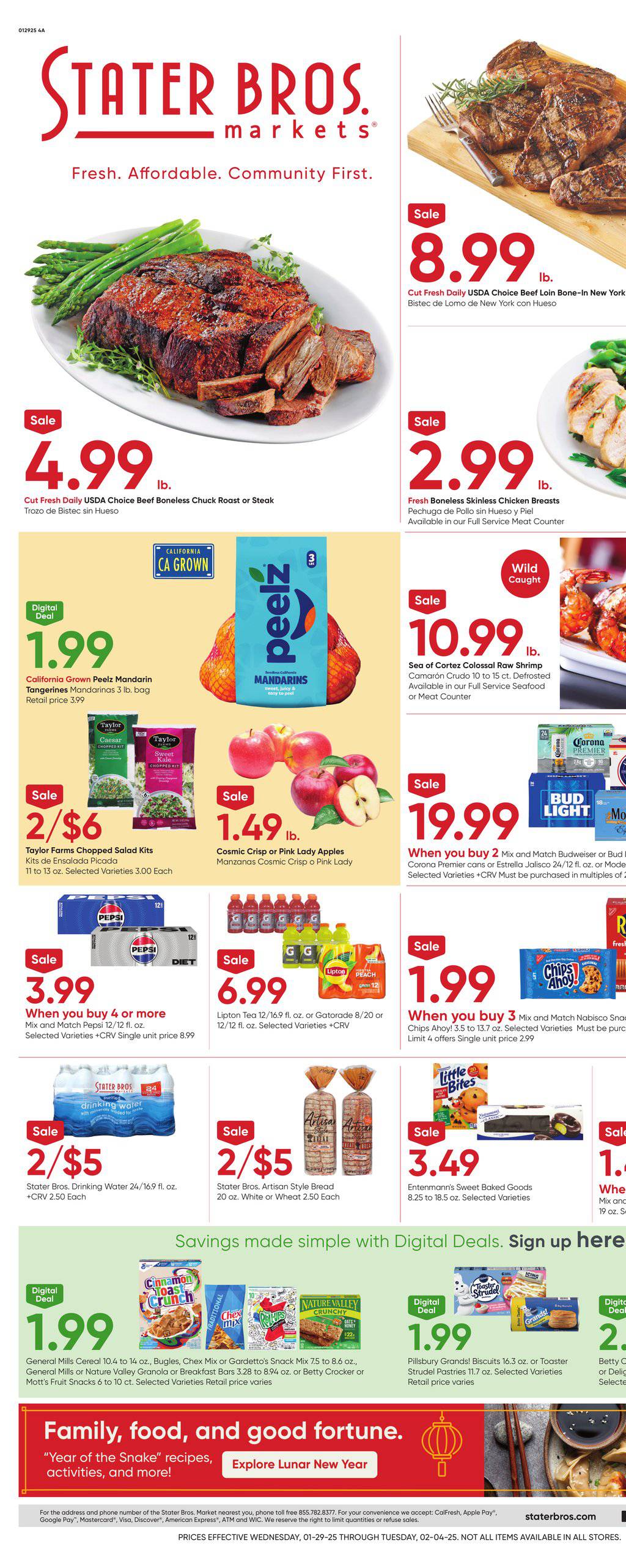 Stater Bros Weekly Ad January 29 - February 4, 2025 | WeeklyAds2