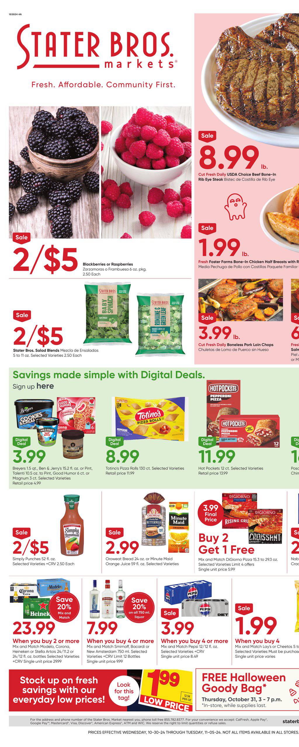 Stater Bros Weekly Ad October 30 - November 5, 2024 | WeeklyAds2