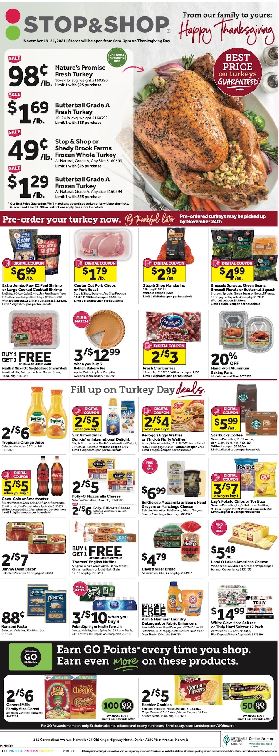 Stop & Shop Weekly Ad Nov 19 - 25, 2021 - WeeklyAds2