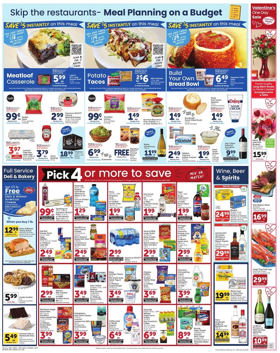 Vons Sale Feb 14 - 20, 2024 | WeeklyAds2