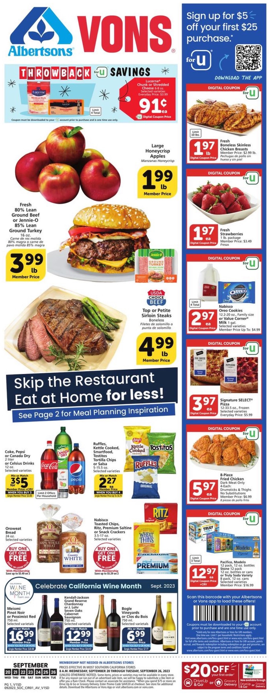 Vons Weekly Ad Sep 20 - 26, 2023 | WeeklyAds2