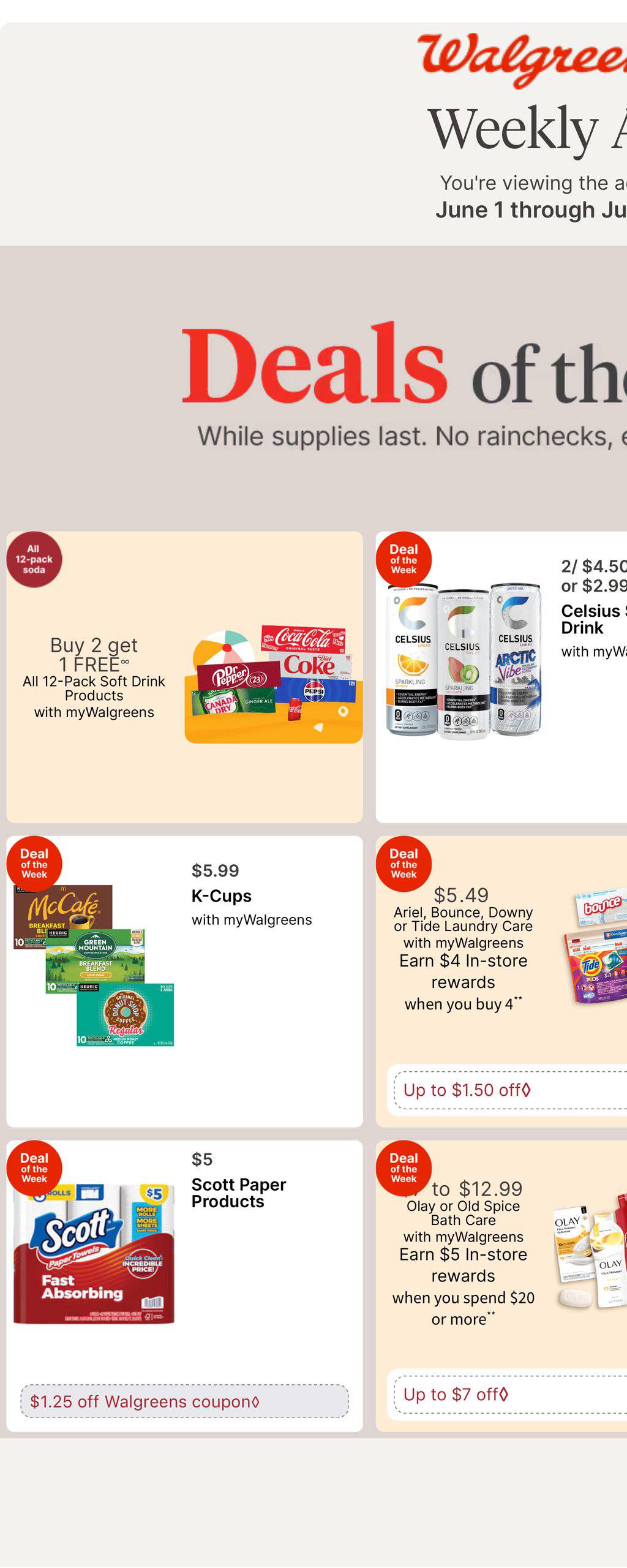 Walgreens Weekly Ad June 1 - 7, 2025 | WeeklyAds2