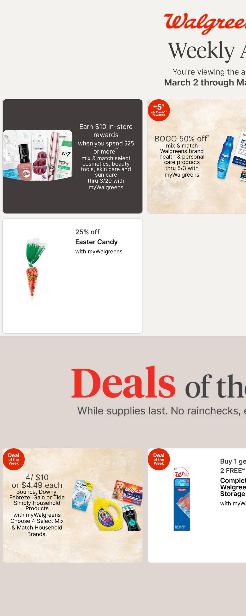 Walgreens Weekly Ad March 2 - 8, 2025 | WeeklyAds2