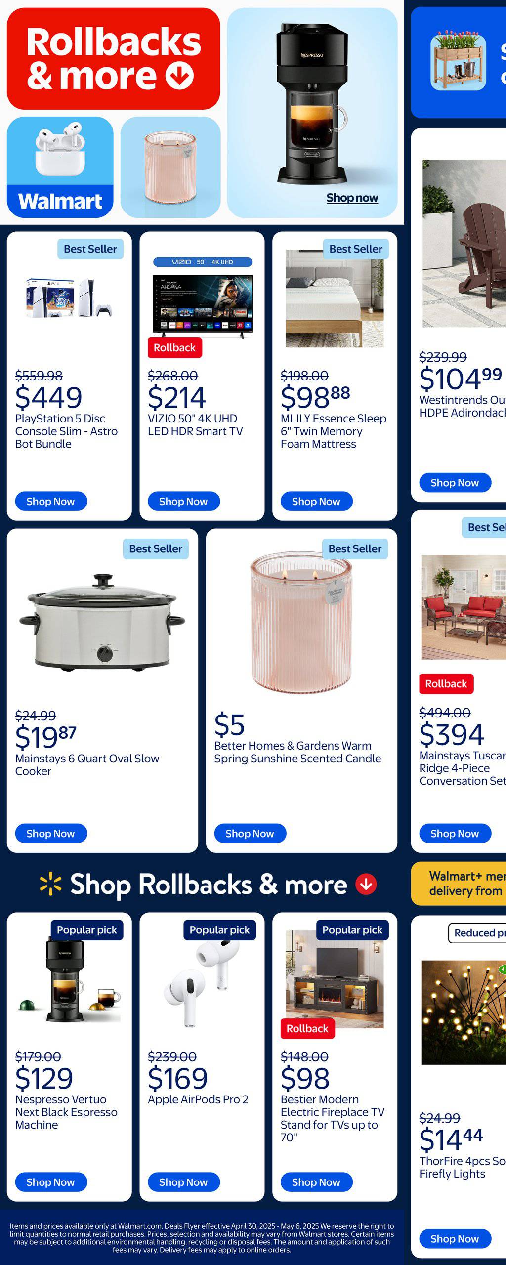 Walmart Ad Flyer April 30 - May 6, 2025 | WeeklyAds2
