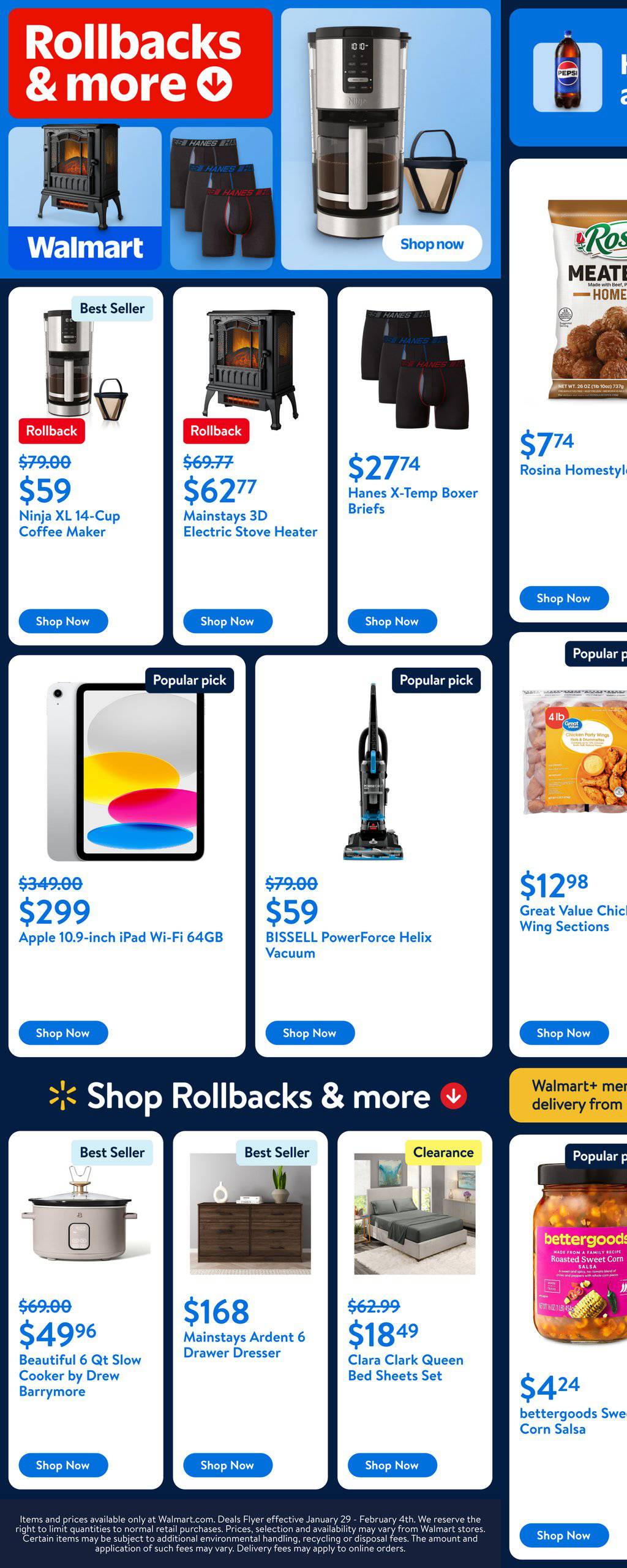 Walmart Ad Flyer January 29 - February 4, 2025 | WeeklyAds2