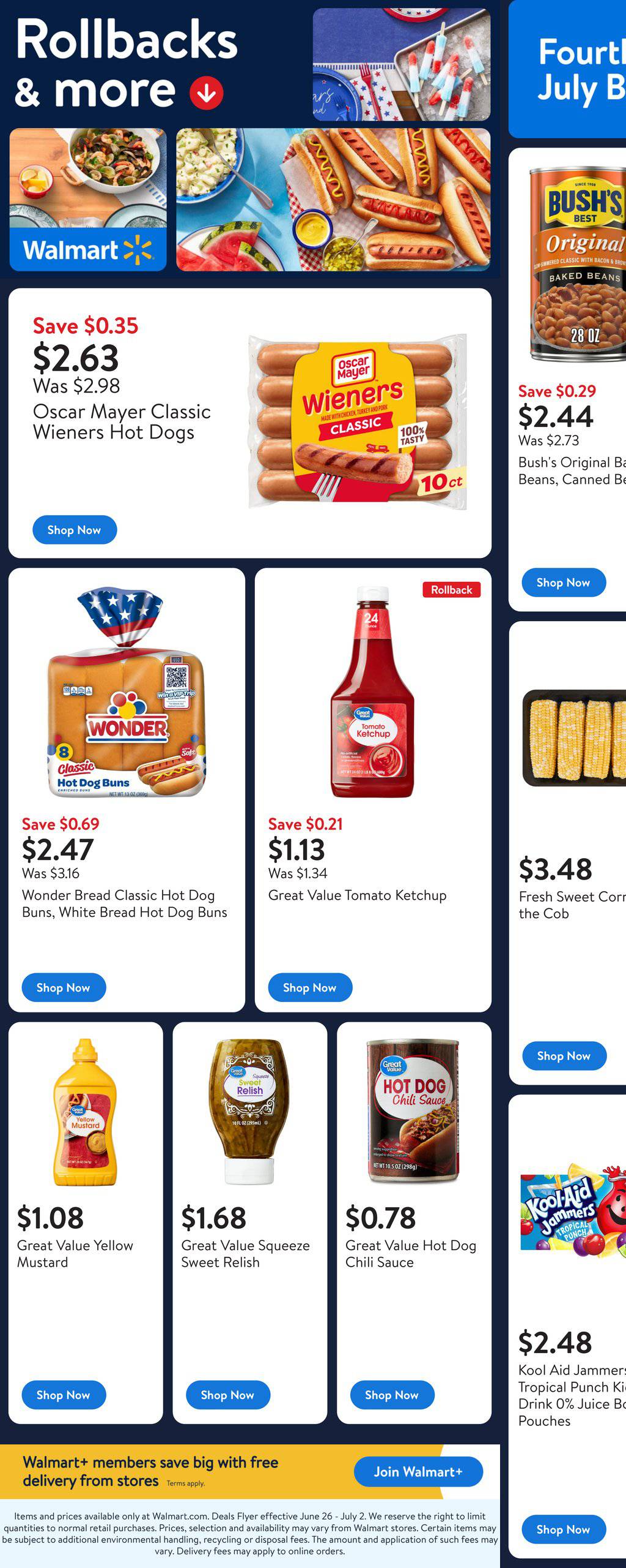 Walmart Ad Flyer June 26 - July 2, 2024 | WeeklyAds2