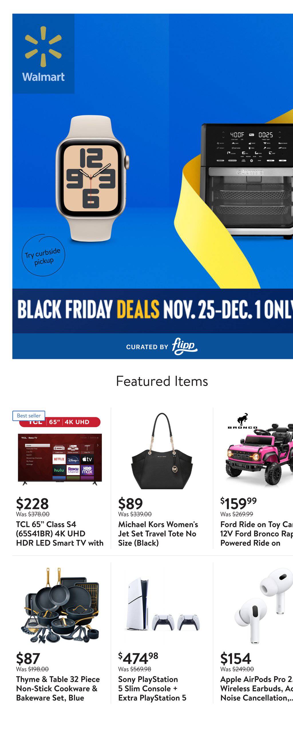 Walmart Ad Flyer November 29 - December 1, 2024 | WeeklyAds2