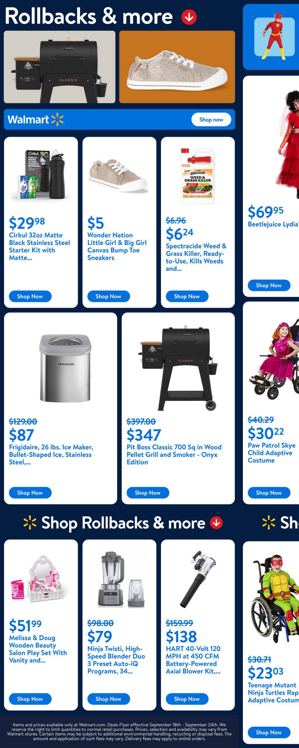 Walmart Ad Flyer September 18 - 24, 2024 | WeeklyAds2