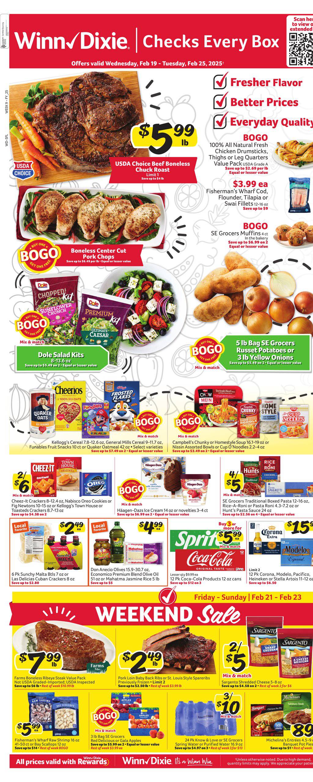 Winn-Dixie Ad Weekly Circular February 19 - 25, 2025 | WeeklyAds2